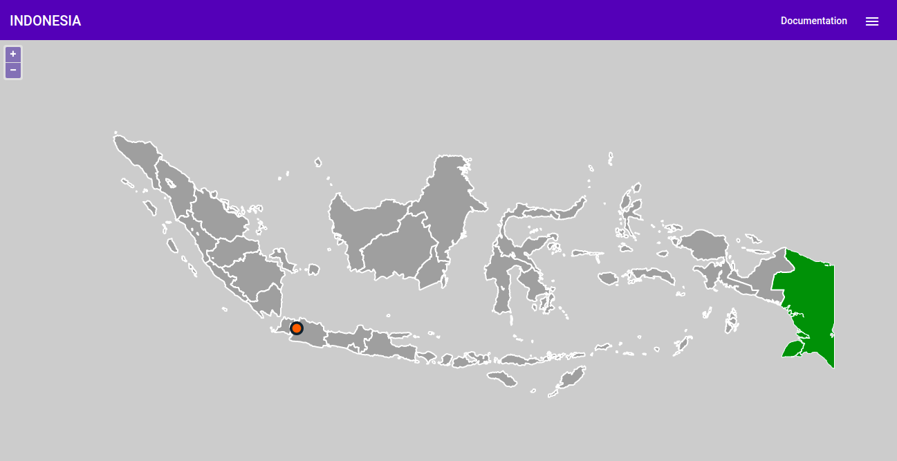 Animated and Interactive Maps of Indonesia with Charts, Markers, and Pages by fareedsurya